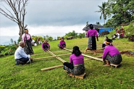 Whip Fighting Symbolises Life for Manggarai Flores - Travel Begins at 40