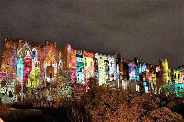 Lumiere Light Festival Durham 2023 - Travel Begins at 40