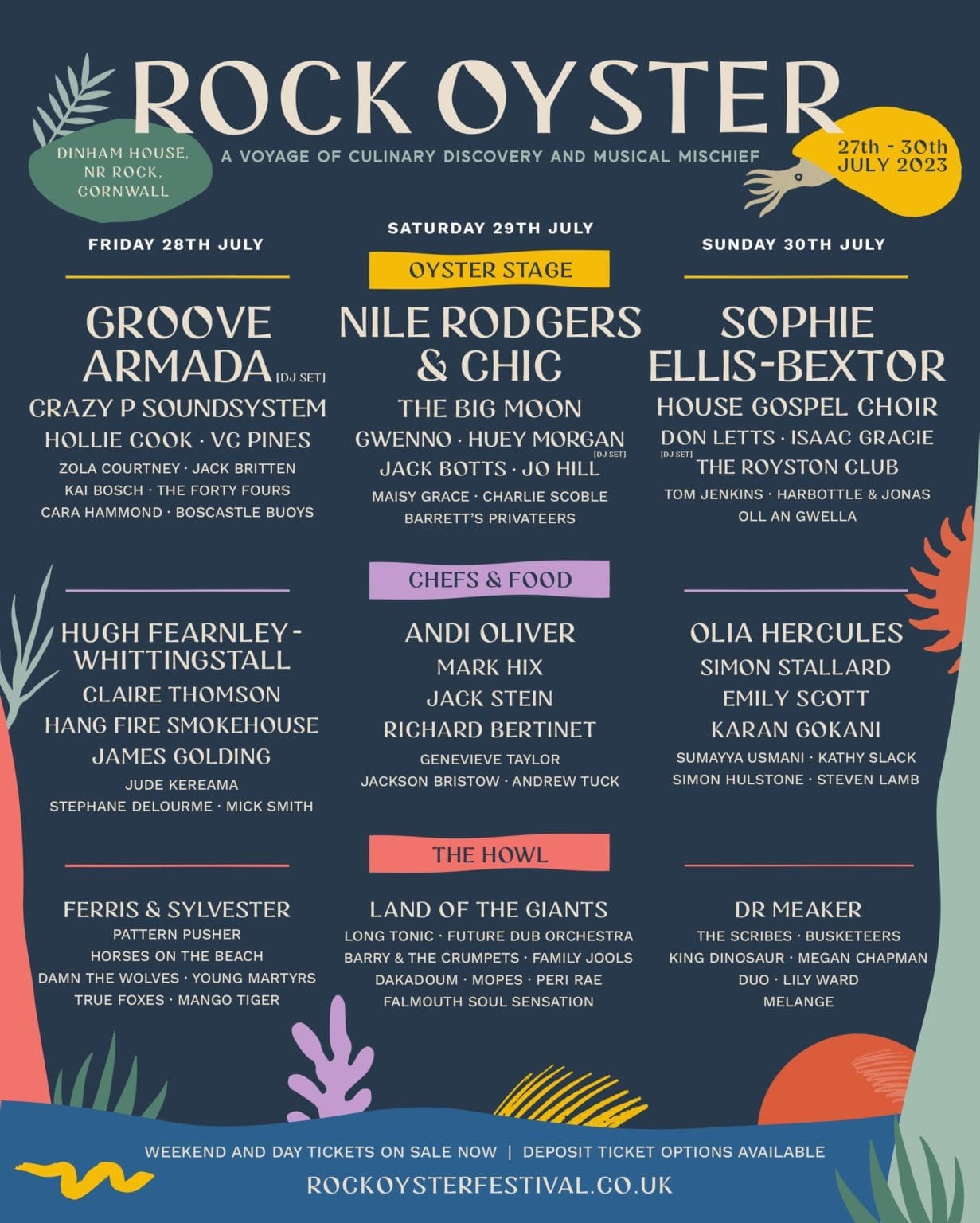Rock Oyster Festival 2023 Cornwall - Travel Begins at 40