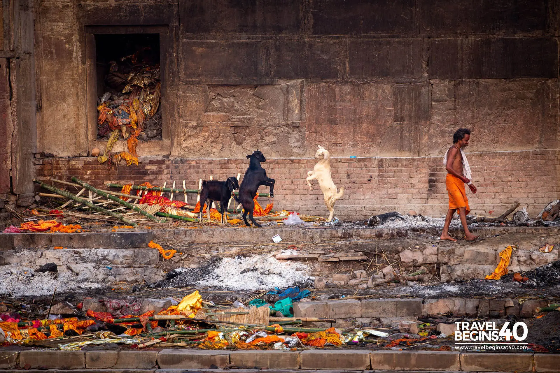 Death in Varanasi: The Burning Ghats - Travel Begins at 40