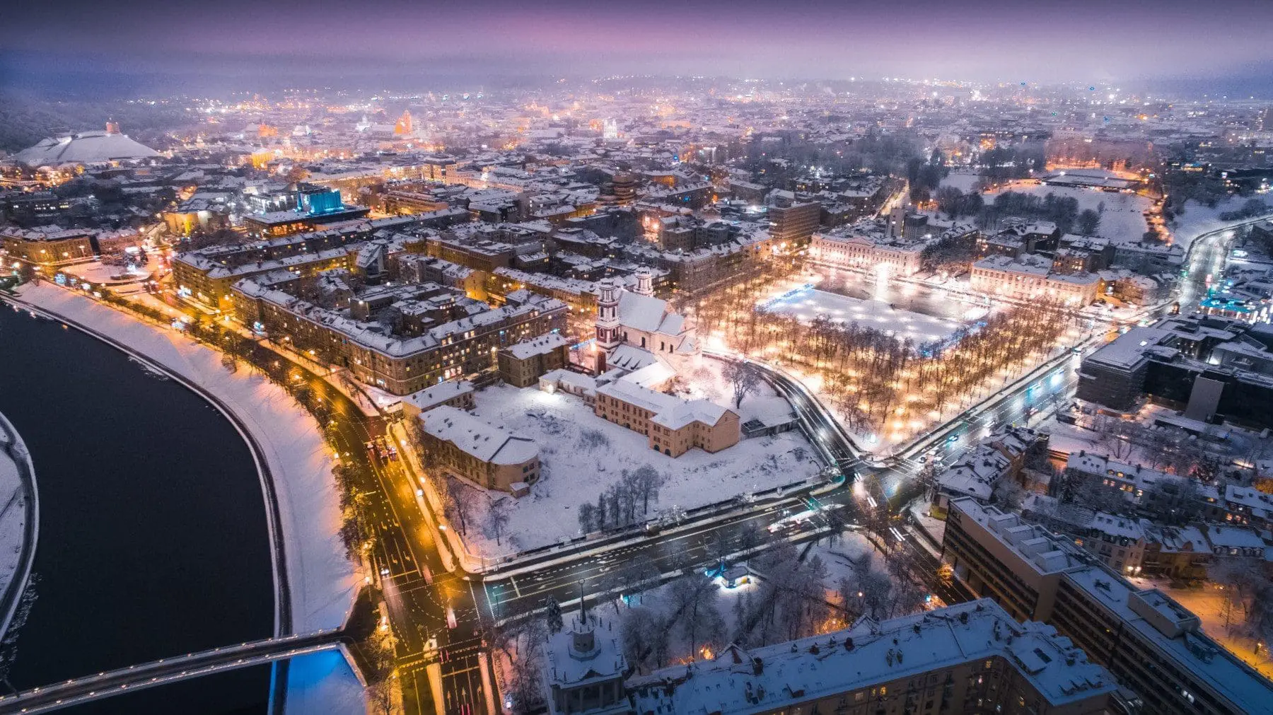 Vilnius Christmas Market Lithuania 2025 - Travel Begins at 40