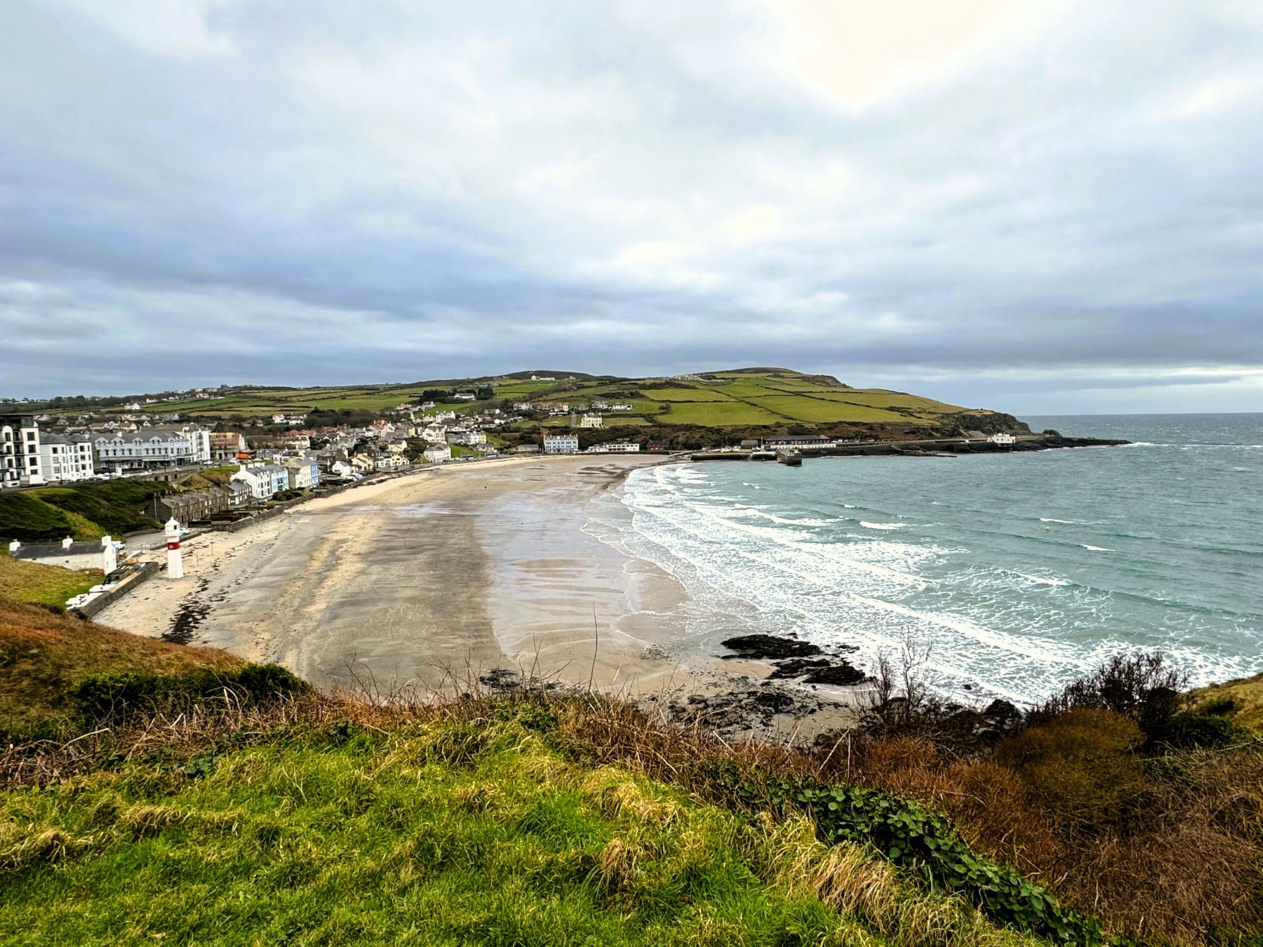 Isle of Man Walks : Port Erin and the Milner’s Tower - Travel Begins at 40