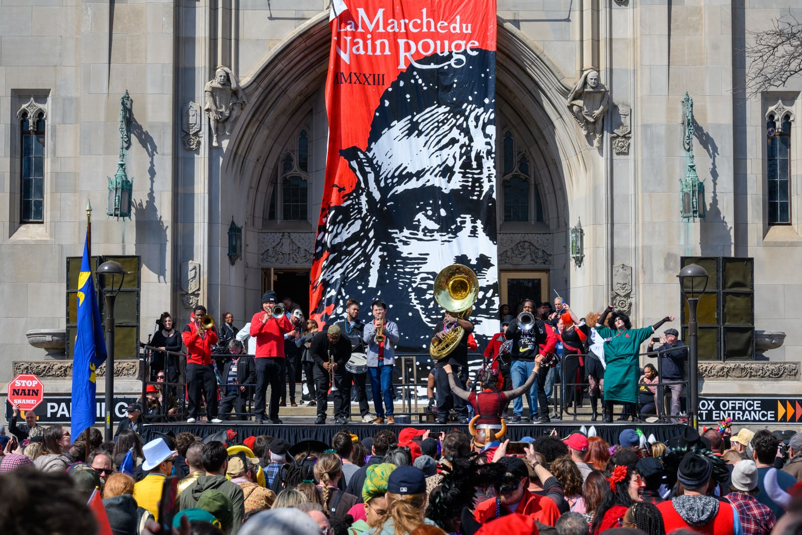 Marche du Nain Rouge Detroit 2025 - Travel Begins at 40