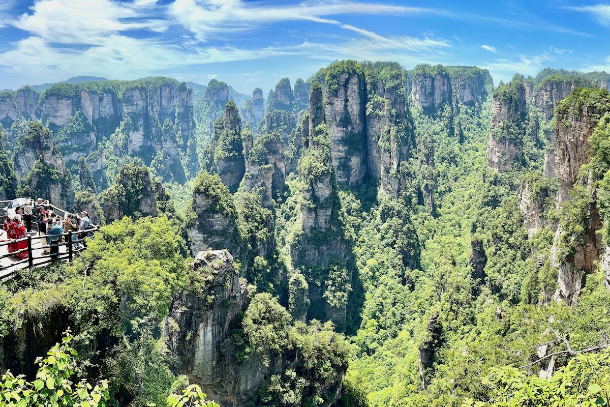The Magical Mountains Around Zhangjiajie China - Travel Begins at 40